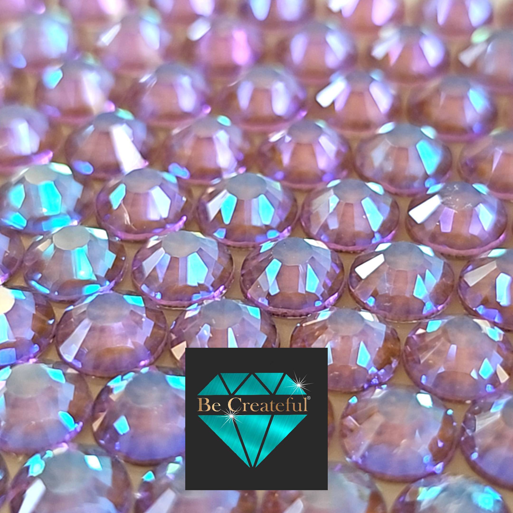 Be Createful Neon Flatback Rhinestones