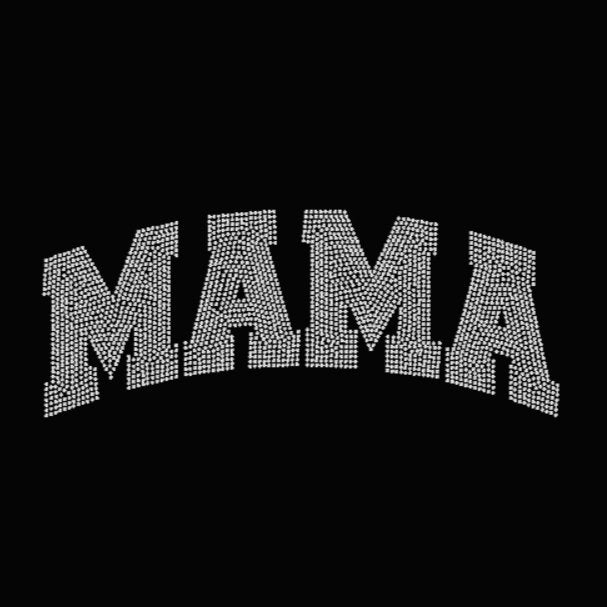 Mama Curved Rhinestone Transfer - Luxe Hotfix Rhinestone Transfer – Be ...