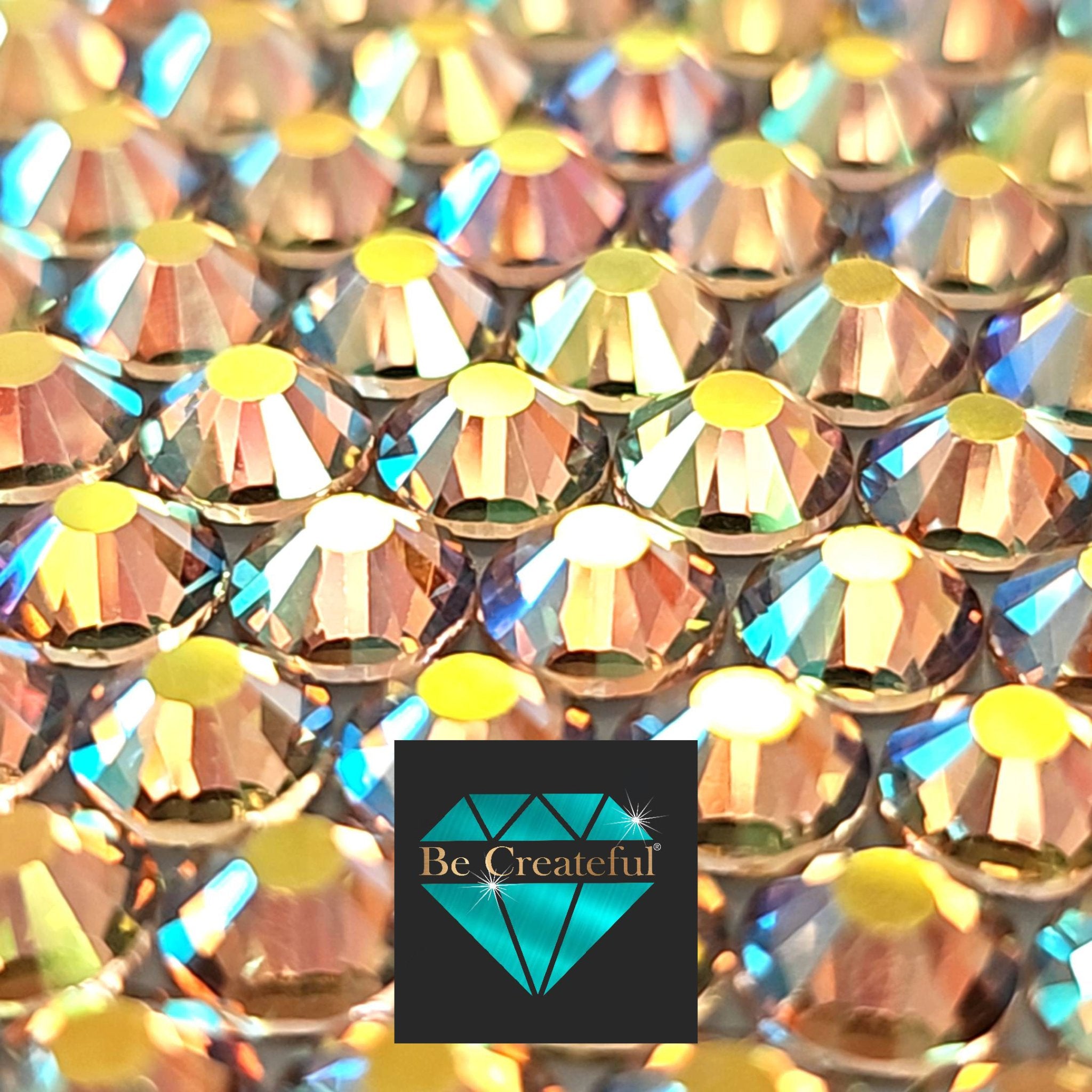 FLATBACK Dream Ghost Glass Rhinestones - 5 Star Reviews – Be Createful