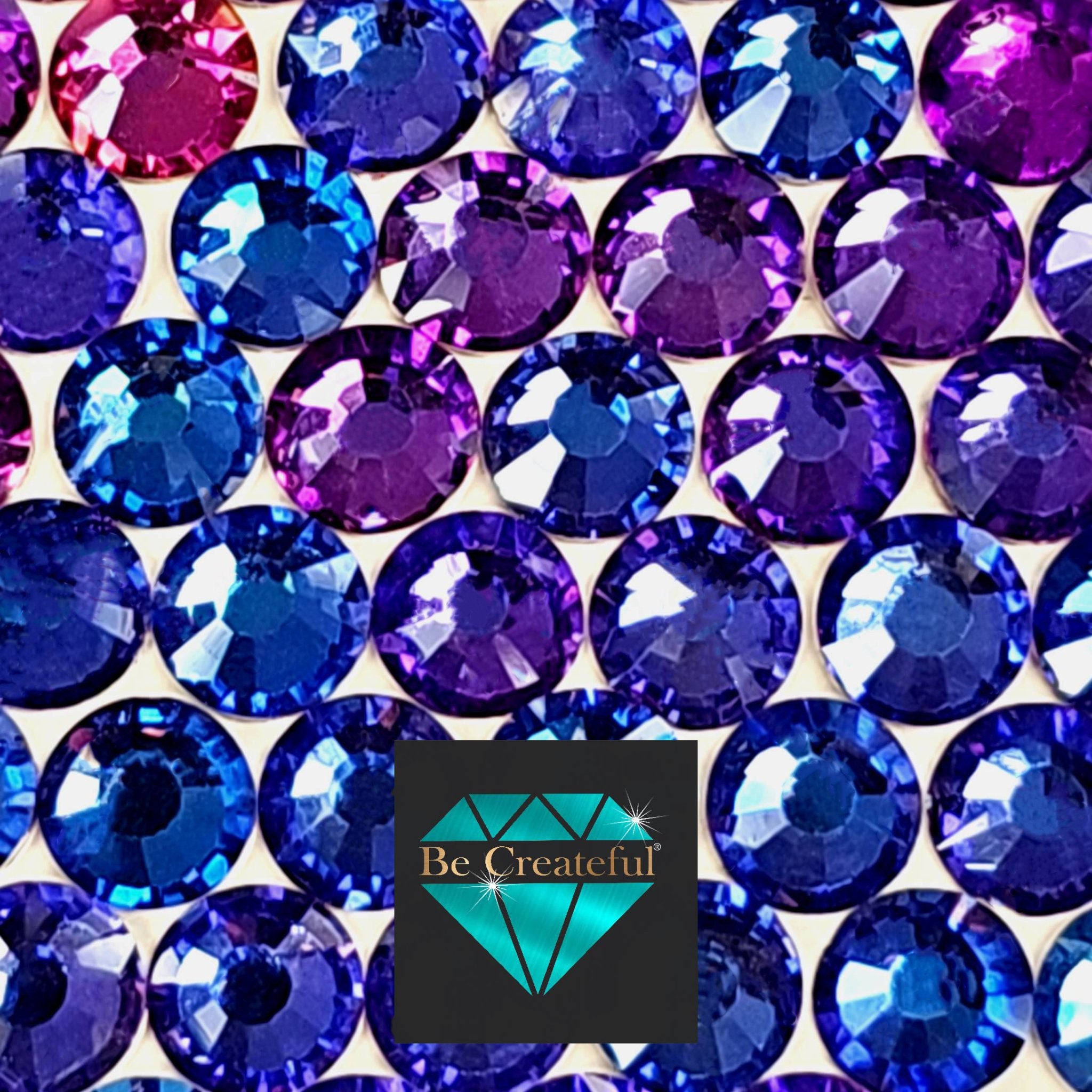 Bulk LUXE® Purple Majesty Hotfix Glass Rhinestones - 5 ⭐ Rated – Be ...