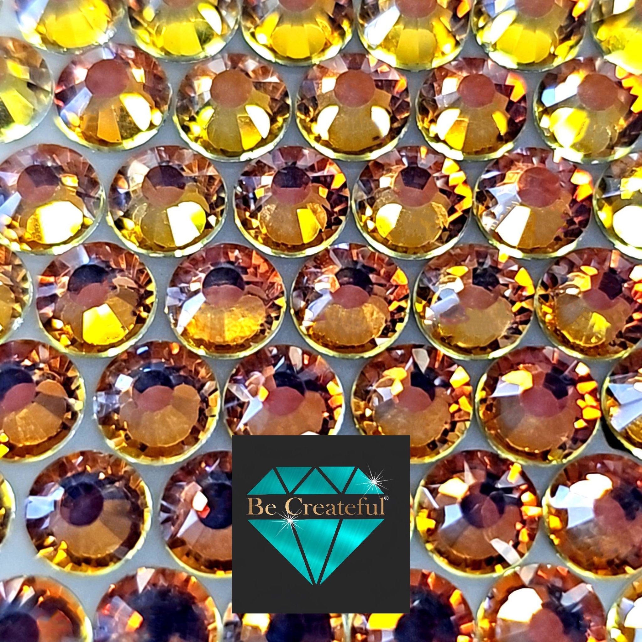 FLATBACK Maillard Coffee Rhinestones - Large Rhinestone Selection – Be ...