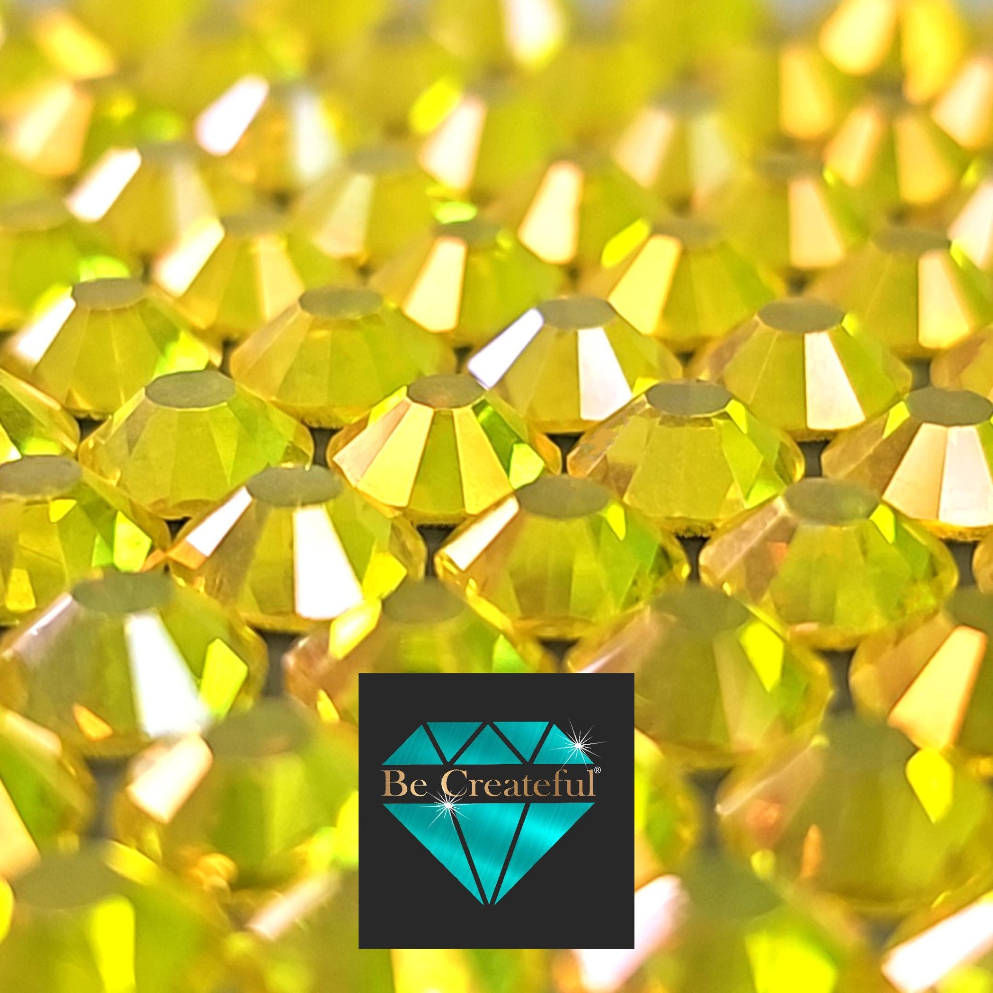 LUXE® Mirage Citrine Hotfix Glass Rhinestones - 5 Star Rated! – Be ...