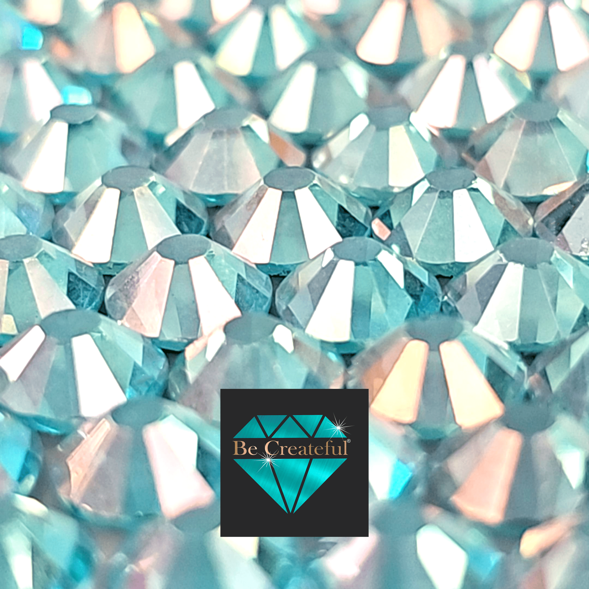 LUXE® Mirage Aqua Hotfix Glass Rhinestones - 5 Star Rated! – Be Createful
