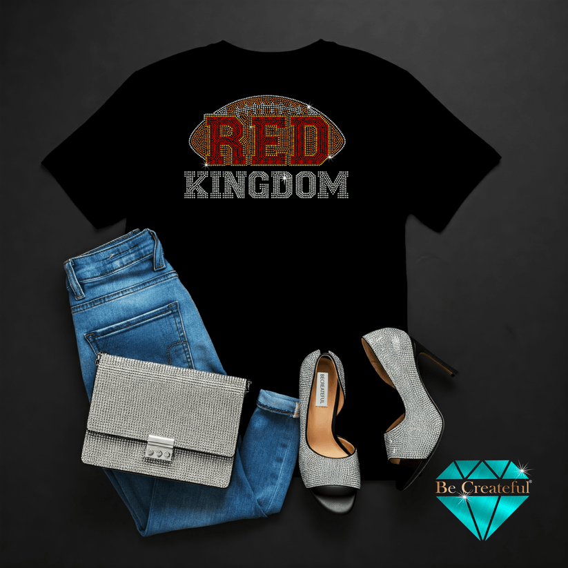 Red Kingdom Rhinestone Transfer - Fast Shipping! – Be Createful