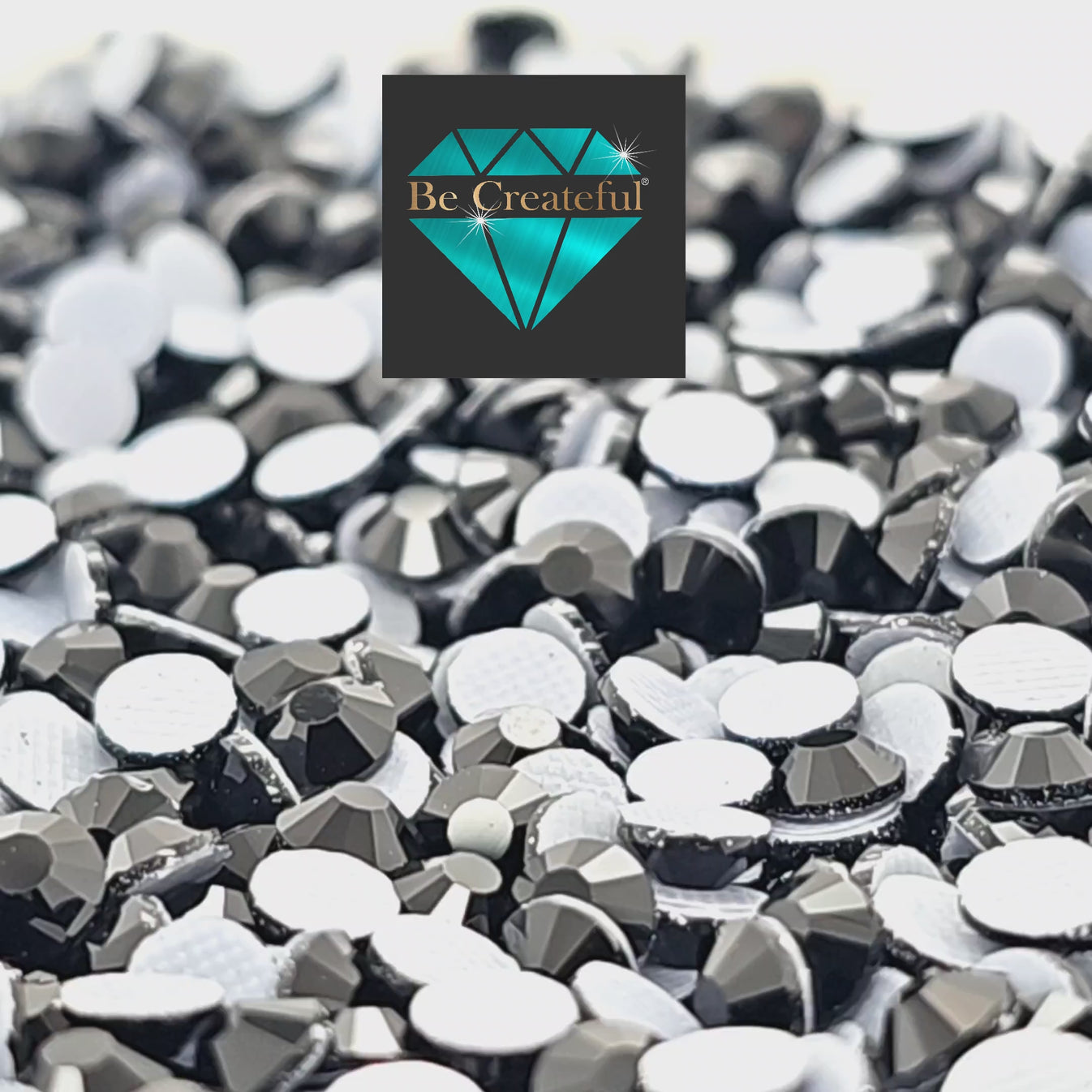 LUXE® Jet Black Hotfix Glass Rhinestones - 5 Star Reviews!!! – Be Createful