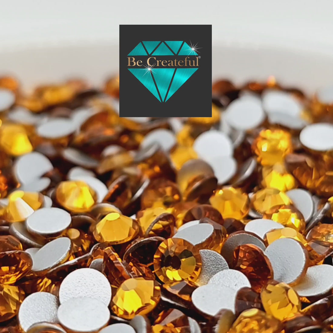 Multi-Size Topaz Flatback Rhinestones - Wholesale Rhinestone Supplier ...