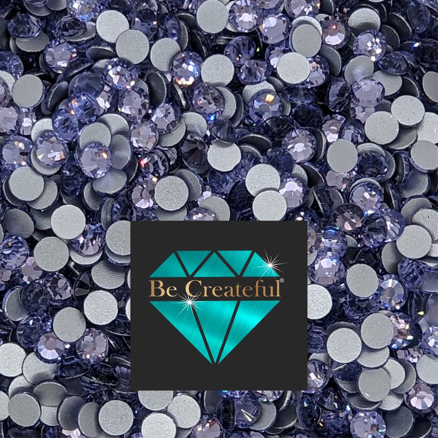 FLATBACK Lavender Rhinestones - US Rhinestone Supplier – Be Createful