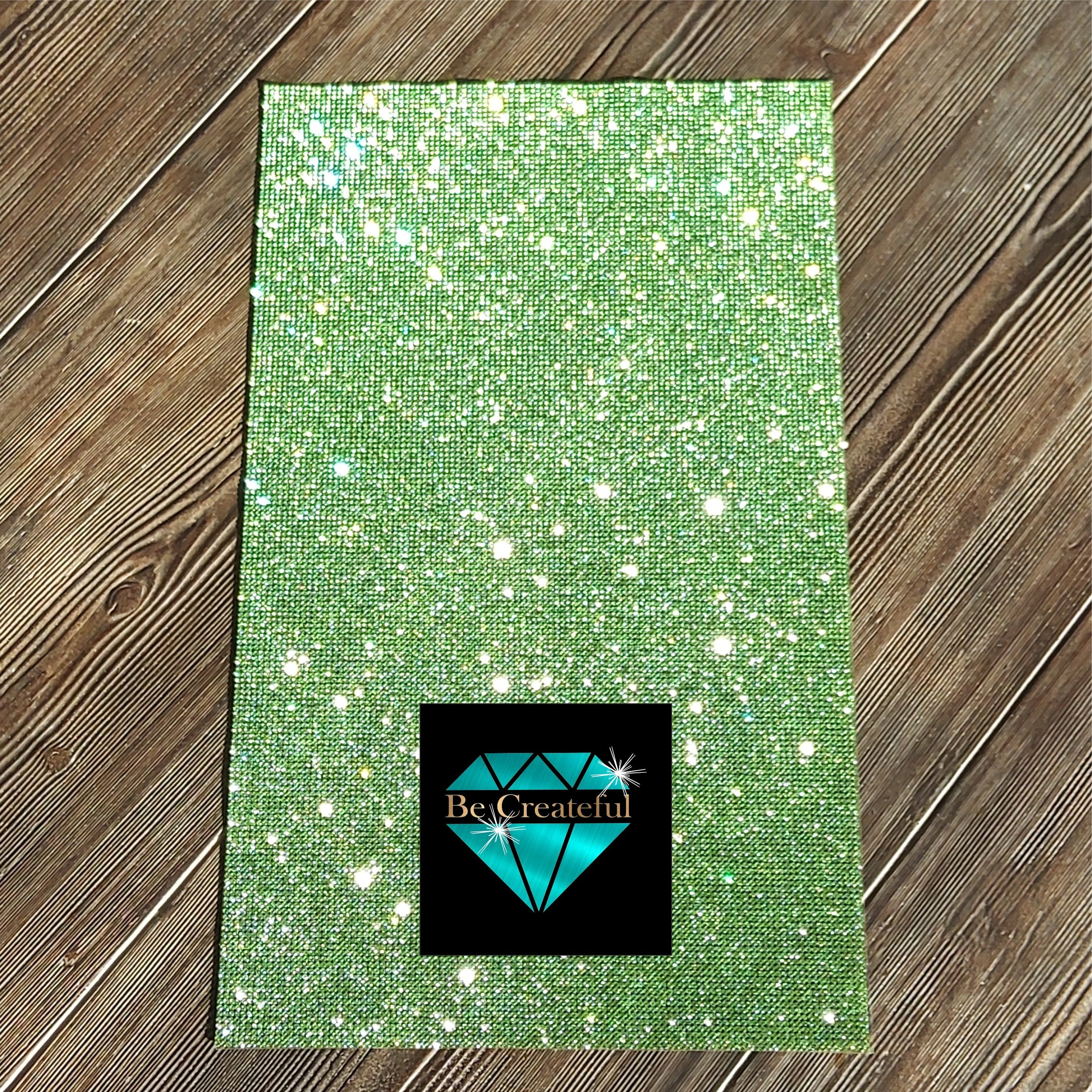 Peridot Glass Hotfix Rhinestone Sheets - US Rhinestone Store – Be Createful