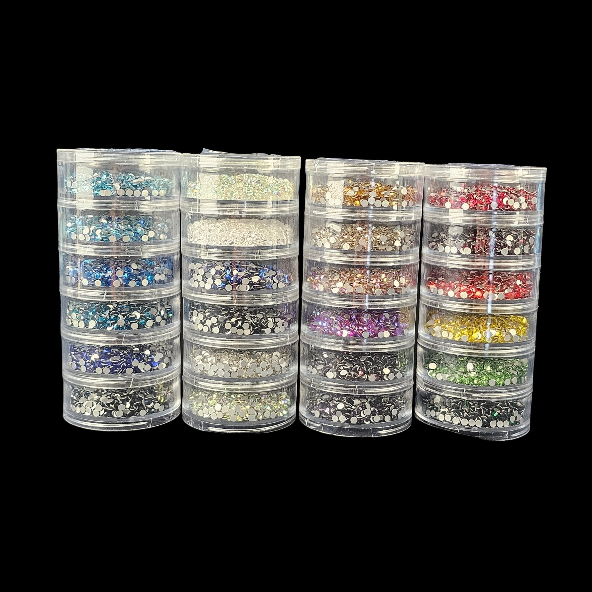 Flatback Rhinestone Color Sample Kit - Flatback Rhinestone Kit – Be ...