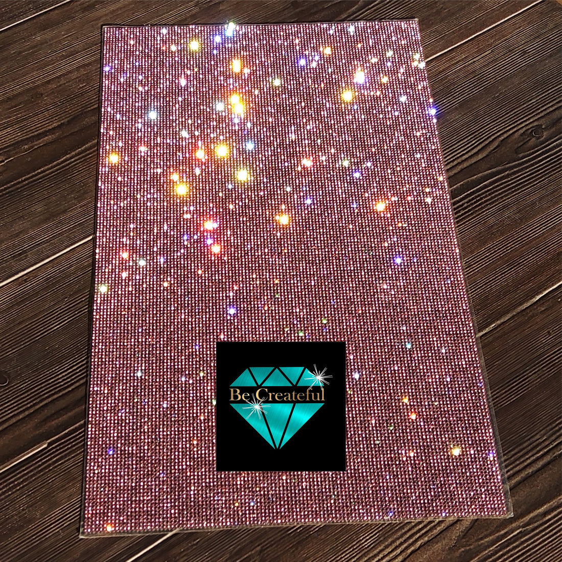 Pink Glass Hotfix Rhinestone Sheets - Fast Shipping! – Be Createful