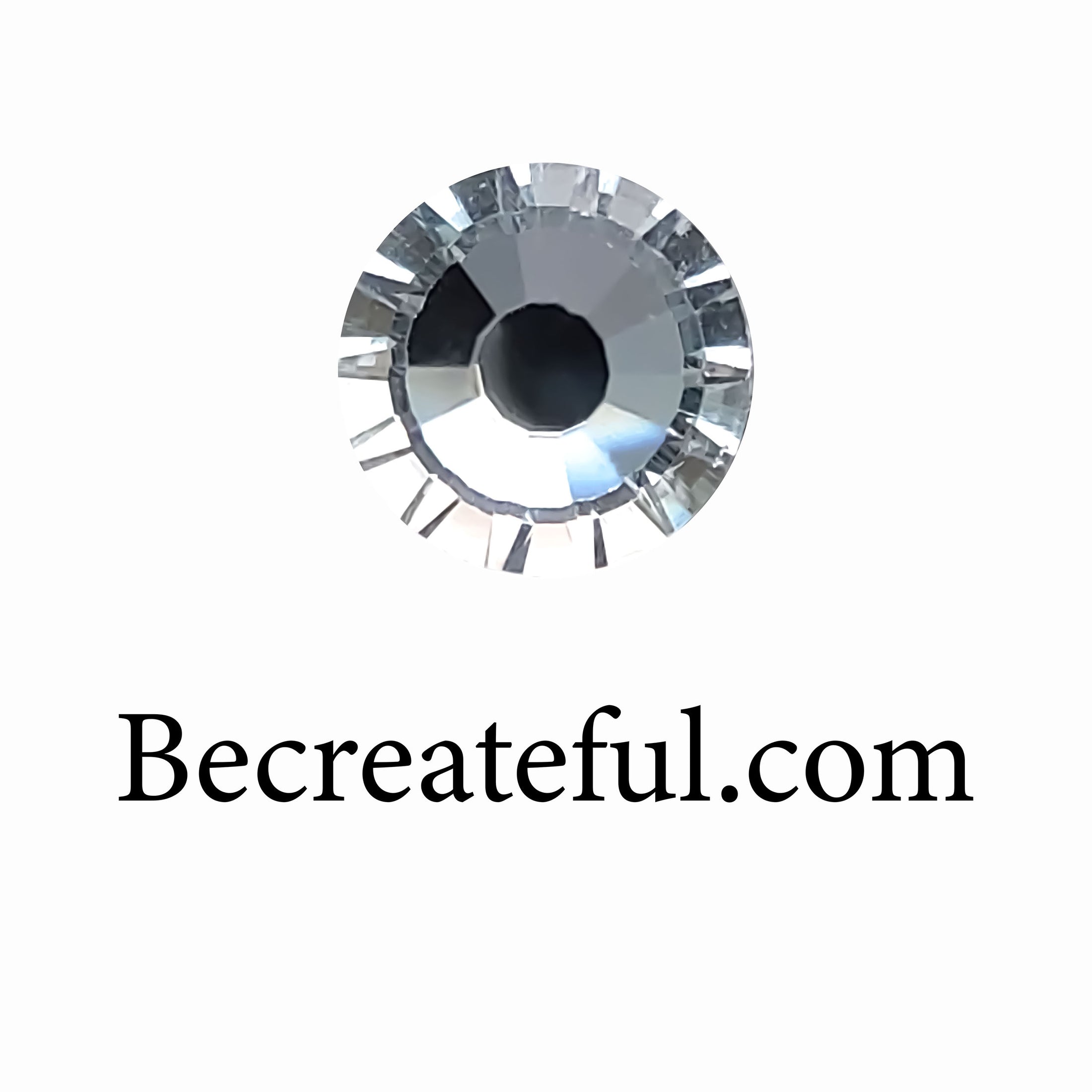 Flatback Foil Crystal Glass Rhinestones – Be Createful